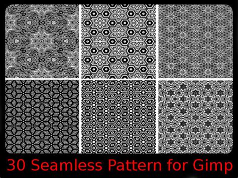 S W Seamless Pattern For Gimp By Thobar On DeviantArt