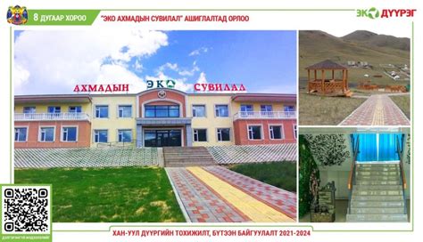 ХУД ЕСӨН ӨРХИЙН ЭРҮҮЛ МЭНДИЙН ТӨВ НЭГ СУВИЛАЛ АШИГЛАЛТАД ОРЛОО