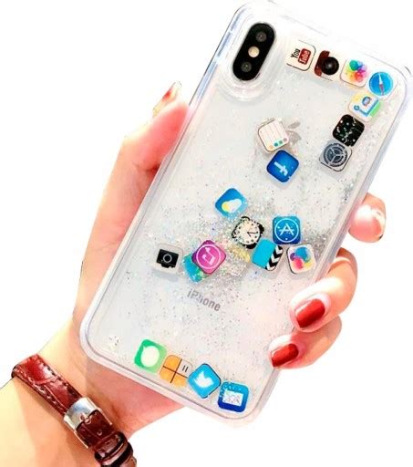 Etui P Ynny Brokat Piasek Ikonki Iphone S Plus Sklep Opinie Cena W Allegro Pl