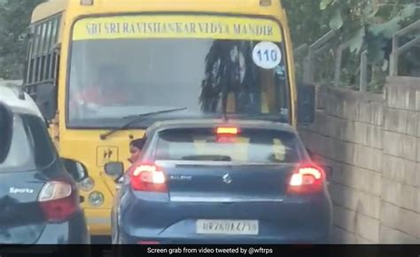 Man Fined For Driving Car In Wrong Lane In Bengaluru Video Goes Viral