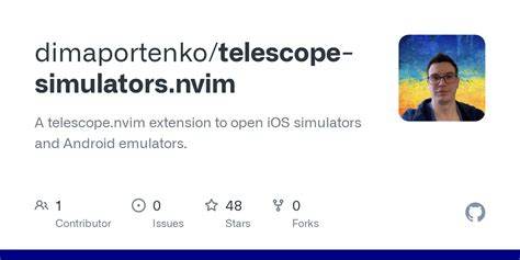 github dimaportenko telescope simulators nvim a telescope nvim