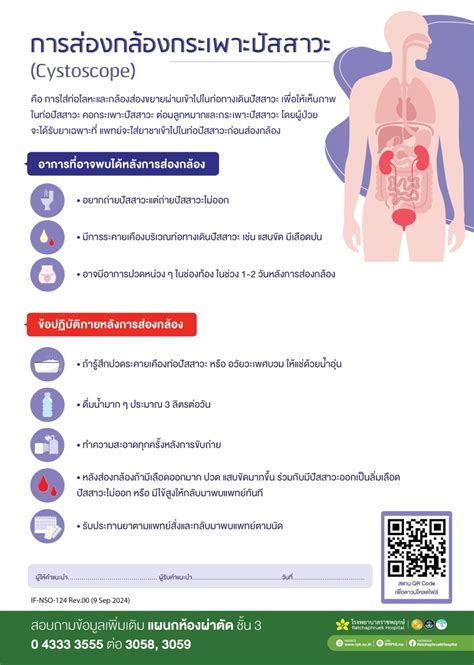 การส่องกล้องกระเพาะปัสสาวะ Cystoscope โรงพยาบาลราชพฤกษ์