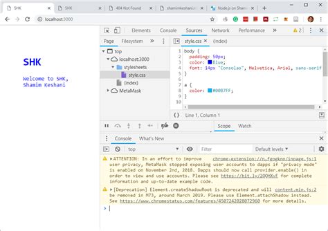 Nodejs Nodejs Express Loads Css File Correctly In Localhost But Fail At Live Plesk Webserver