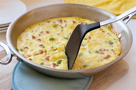 Cheesy Bacon And Potato Frittata Just A Pinch Recipes