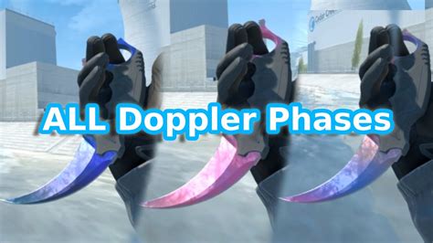 All Doppler Phases Cs2 Karambit Showcase Youtube