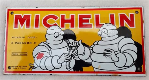 Paragon Michelin Code Made France Emaille Plaat Metaal En Emaille Catawiki