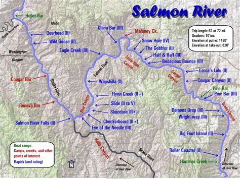 Salmon River Info Oregon River Experiences