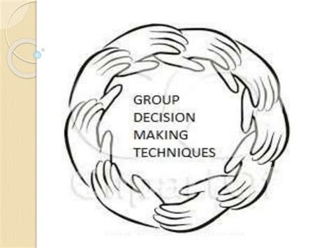 group decision making technique pptx