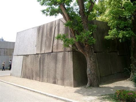 Osaka Castle Japan Megalith Ancient Architecture Ancient
