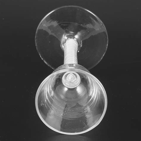 Double Series Opaque Twist Georgian Wine Glass C1760