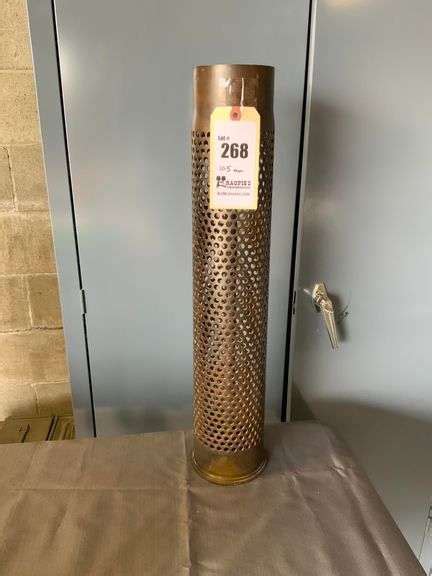 105mm Shell Casing Kraupies Real Estate And Auctioneers