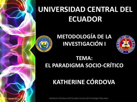 Paradigma Socio Crítico