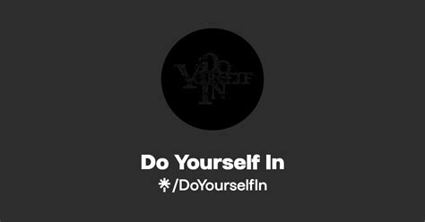 Do Yourself In Instagram Facebook Linktree