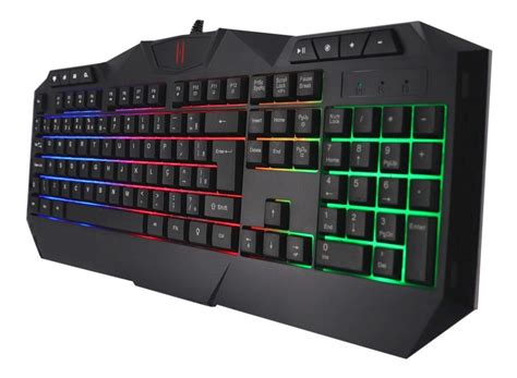 Teclado Gamer Multifuncional Lehmox Hyper Gt Gt T5 Led Rgb Mercado Livre