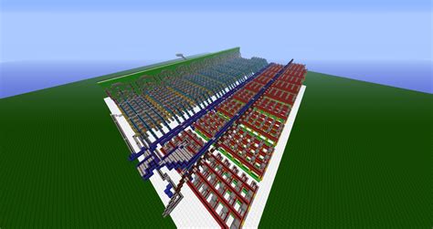 32 Bit Binary To Seven Segment Decoder Minecraft Map