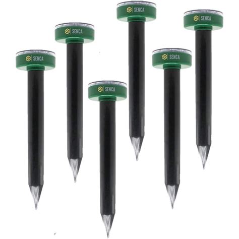 Senca Upgraded Version Solar Powered Sonic Mole Repellent Rodent Repellent Pest Deterrent