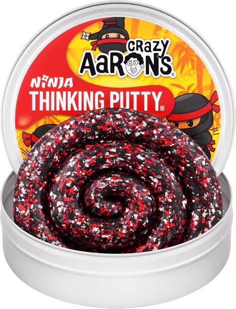 Crazy Aarons Thinking Putty® Ninja Multi Color Sensory