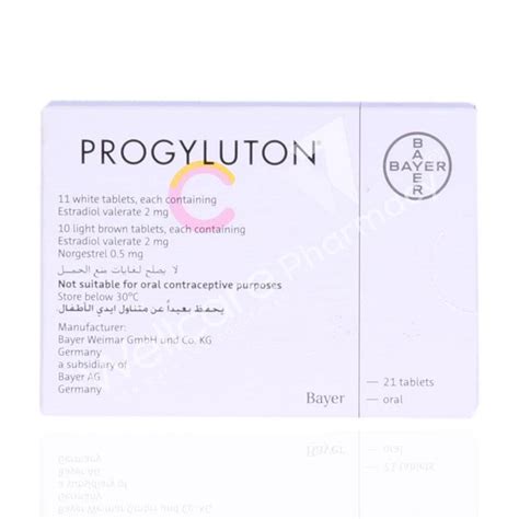 Progyluton Tablets 21s