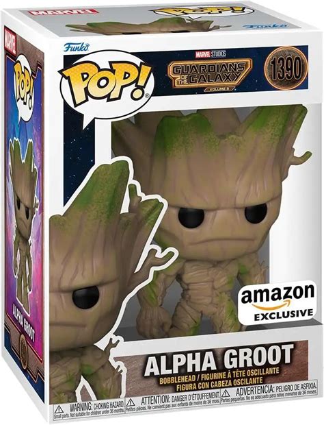 Funko Marvel Guardians Of The Galaxy Pop Marvel Alpha Groot Exclusive 4 9 Vinyl Figure Toywiz