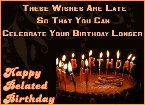 Belated Happy Birthday Wishes For Husband Wife And Friends