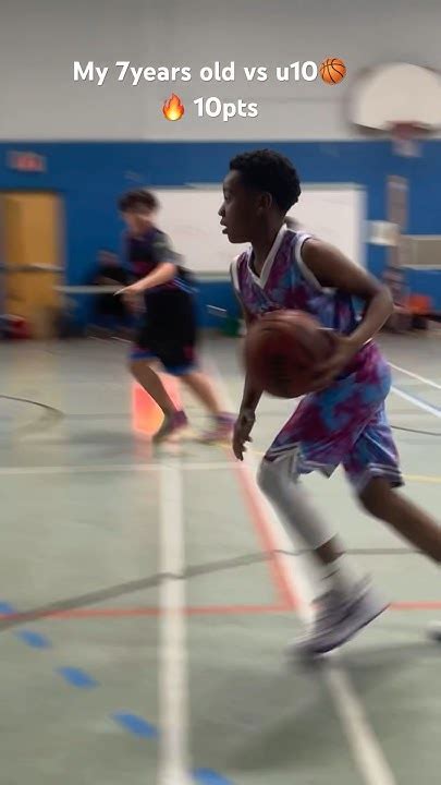 7years Old Basketball Player Jr Khaleb Victor Mathurin Youtube