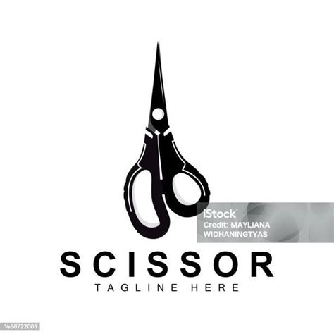 가위 로고 디자인 이발소 면도기 벡터 Babershop 가위 브랜드 일러스트 레이 션 가위에 대한 스톡 벡터 아트 및 기타