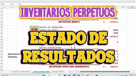ESTADO DE RESULTADOS INVENTARIOS PERPETUOS YouTube