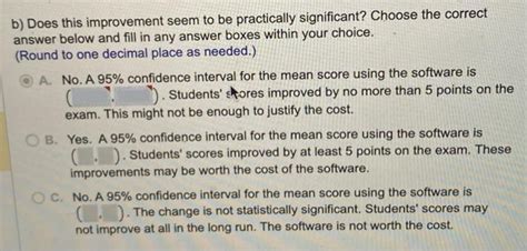 Solved A Statistics Professor Has Observed That For Several