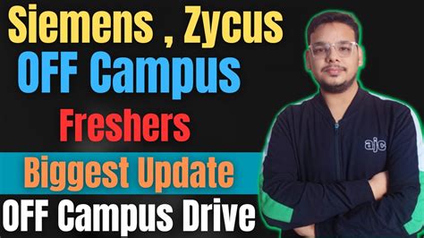 Siemens Zycus IDFC Biggest Hiring OFF Campus Job Drive For 2024
