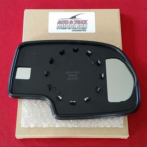 Fits 00 06 Gmc Yukon Driver Side Mirror Glass With Back Plate