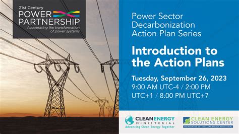 Power Sector Decarbonization Action Plan Series Introduction To The