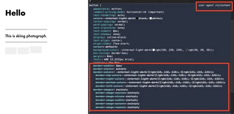 CSS CSSのuser agent stylesheetとは SNOW NOTES