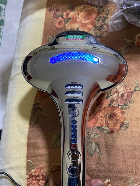Oto Titanium Hand Held Massager Health And Nutrition Massage Devices On