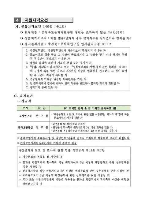 충청북도문화재연구원 연구직정규 정원외 블라인드 채용공고 공모전 대외활동 링커리어
