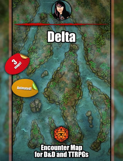 Delta Animated Battle Map Pack With Foundry Vtt Spooky Action Games