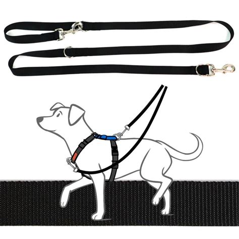 Blue 9 Multi Function Leash Black Pittapatta Boutique