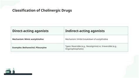 Cholinergic Drugs Group Presentation Pptx