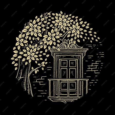 Premium Vector Waiting For Juliet At The Window Of An Old Buildings Balcony