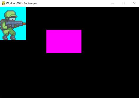 working with rectangles in pygame coding with russ