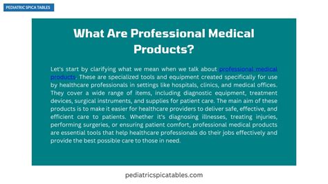 Ppt Innovative Pediatric Spica Tables For Medical Professionals