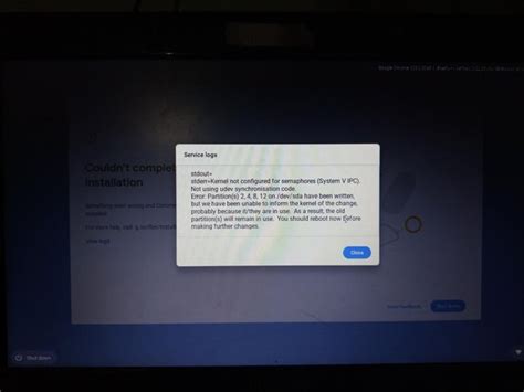 Chrome Os Flex Couldnt Complete The Installation R Chromeosflex