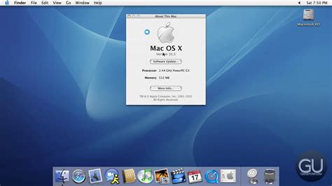 Versiones De Mac Os Concept Map