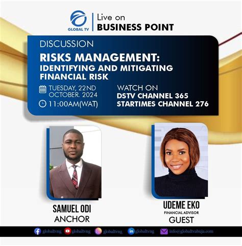Udeme Eko On Linkedin Riskmanagement Financialrisk Businesstalk Finance Tradebukcapital