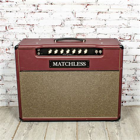 Matchless Chieftain Tube Guitar Combo Amp Burgundy X1009 Reverb