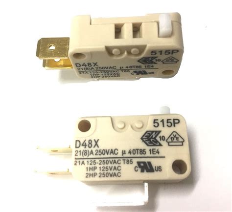 100 Pcs 63mm Cherry D48x Microswitch For Button 3 Terminals Arcade