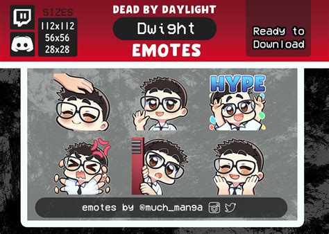 Dead By Daylight Emotes Ko Ko Fi ️ Where Creators Get