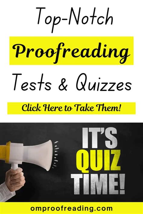 Top Tier Proofreading Tests And Quizzes Over 450 Proofreading Jobs