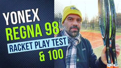 Yonex Regna 98 And 100 Play Test Court Level View Tennis Myrko