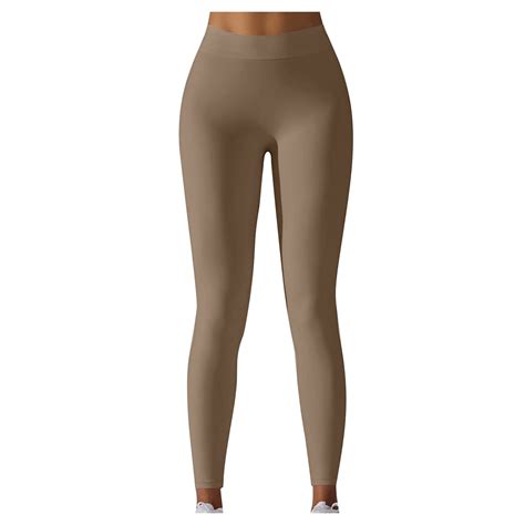 Jinmgg Trousers For Women High Waisted Solid Color Casual Slim High