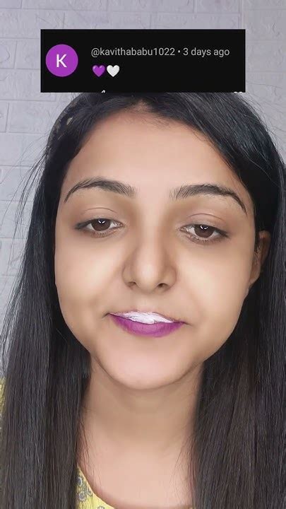 Subscriber Request 💜 🤍 Shorts Youtubeshorts Lipcombo Lipstickhack Lipstick Youtube